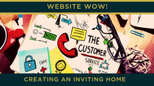 Creating an inviting Home page - Creative Words